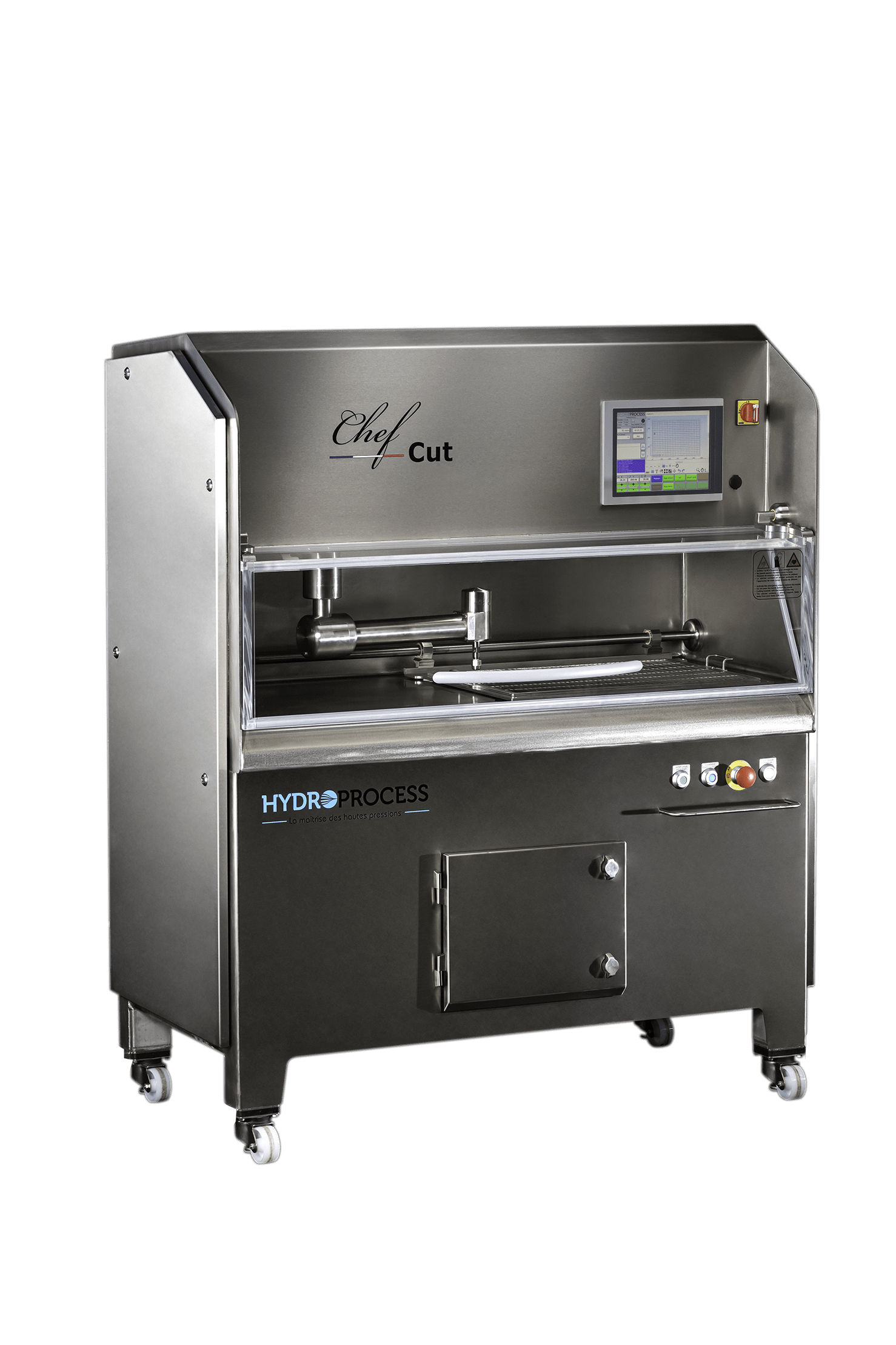 Precise waterjet cutting for creative food art